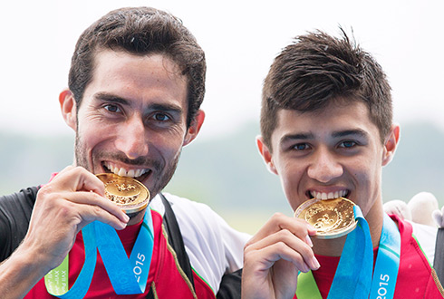 Alan Armenta y Alexis López, reyes del remo | NTR Guadalajara