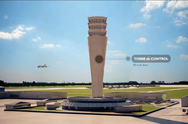 Torre de Control del nuevo aeropuerto, proyecto único y vanguardista ...