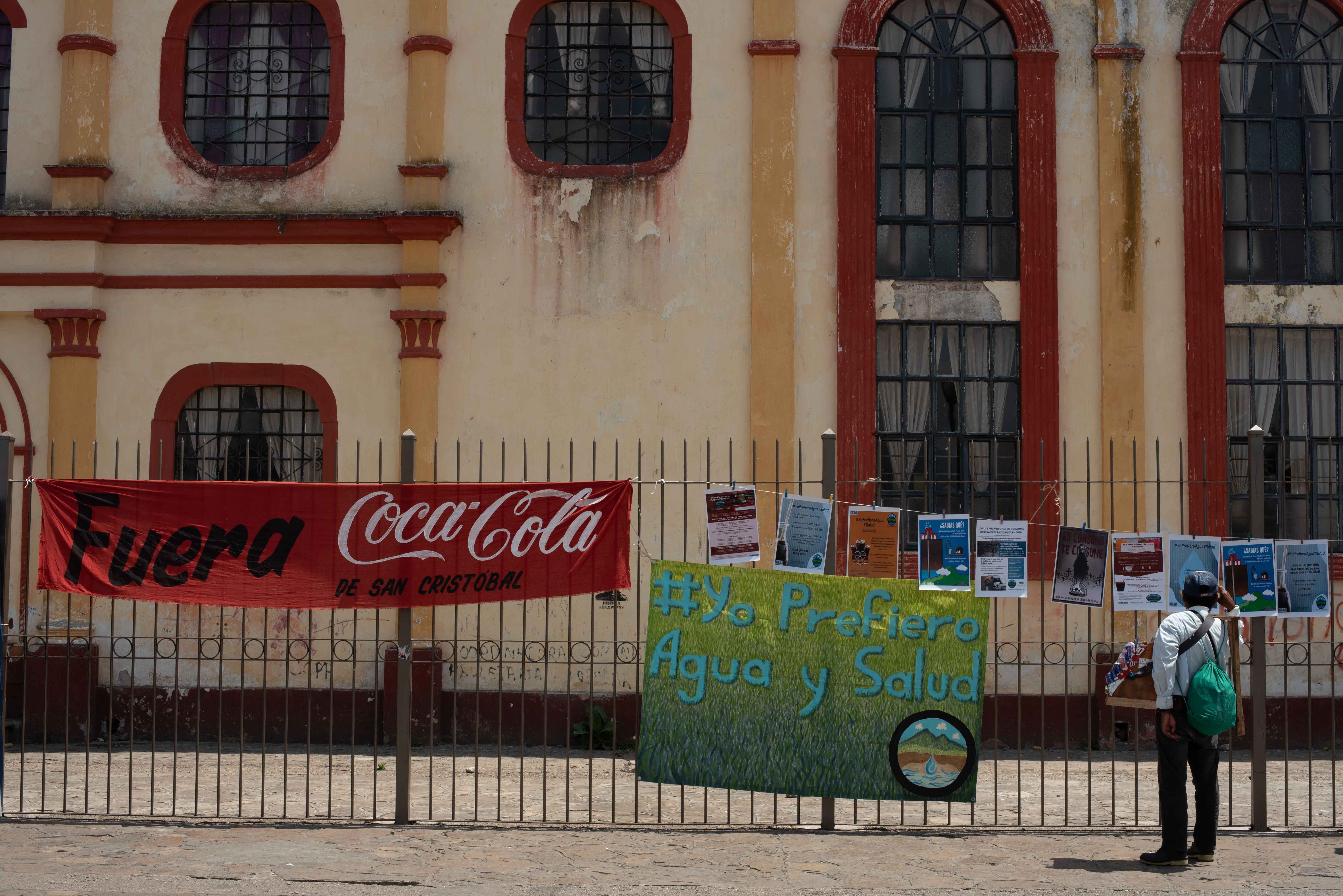 Protestan contra Coca Cola en Chiapas - El Diario NTR | NTR Guadalajara