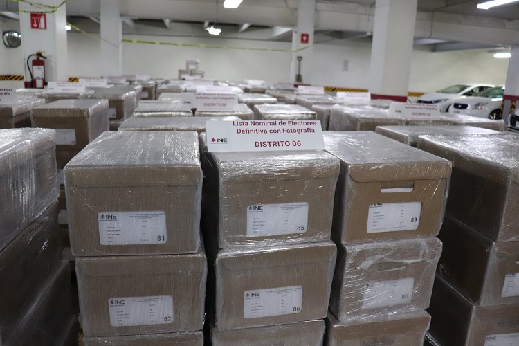 Entrega INE listados nominales para que voten más de 6 millones de ...