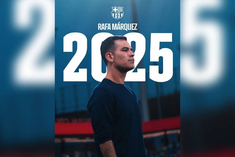 Rafa Márquez seguirá un año más en Barsa B - El Diario NTR | NTR Guadalajara