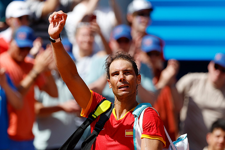 Rafa Nadal firma su despedida de los JO | NTR Guadalajara