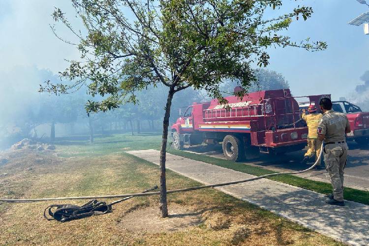Apagan incendio en Technology Park - El Diario NTR | NTR Guadalajara